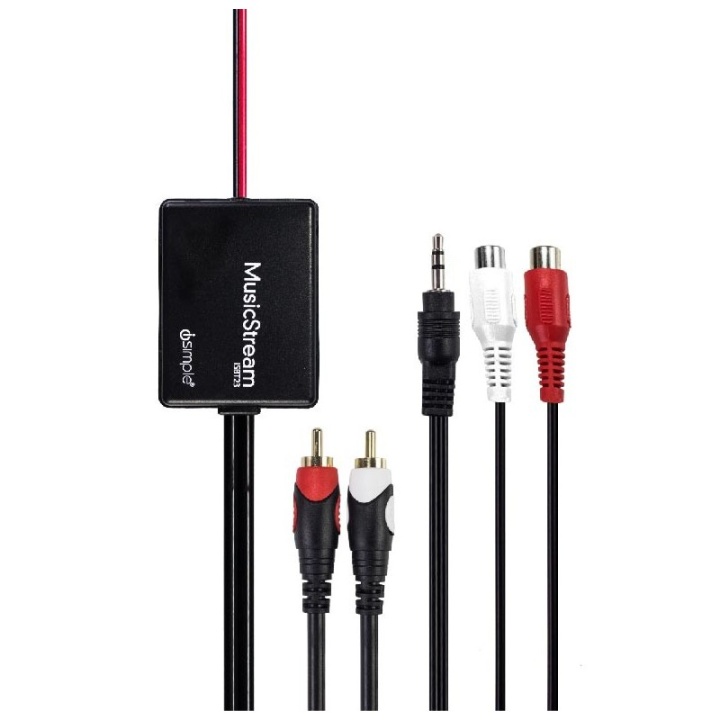 Music Stream BT puck med 4Volt utgång Marin klassad