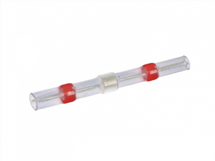Isolerad 2.5 mm x 40 mm lödskarvhylsa med värmekrymp, styck