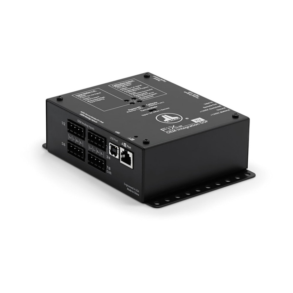 JL Audio FiX-82, integrerings-DSP med analoga & digitala utgångar ...